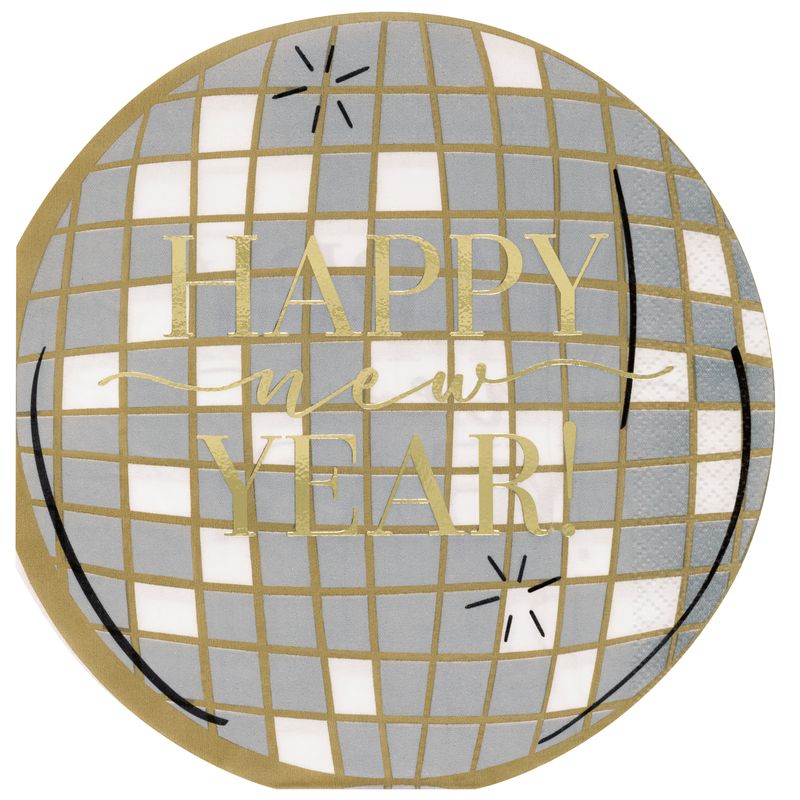 Toast to New Years - Disco Ball Napkins 16ct