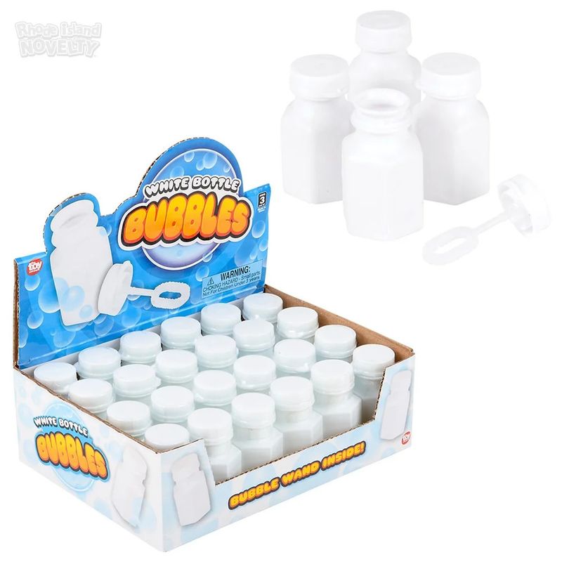Mini Bubbles White - 24 Ct Box