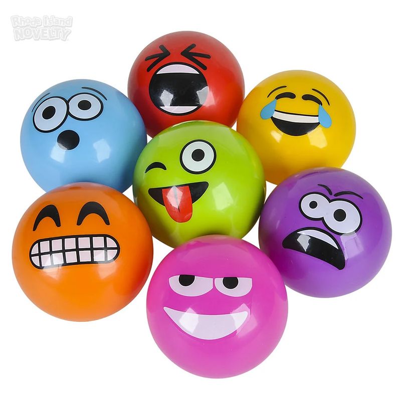 Emoticon Vinyl Ball 5"