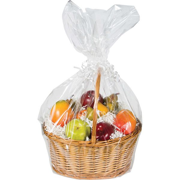 Cello Basket Bag - Clear Large