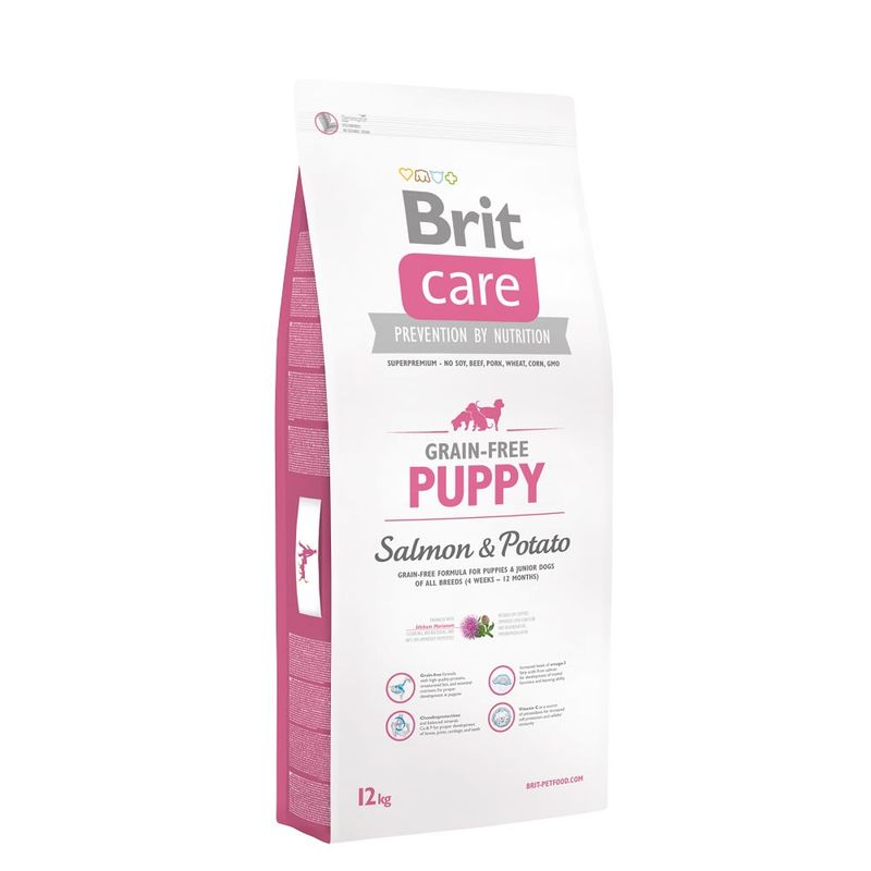 BRIT PUPPY SALMON X 12KG