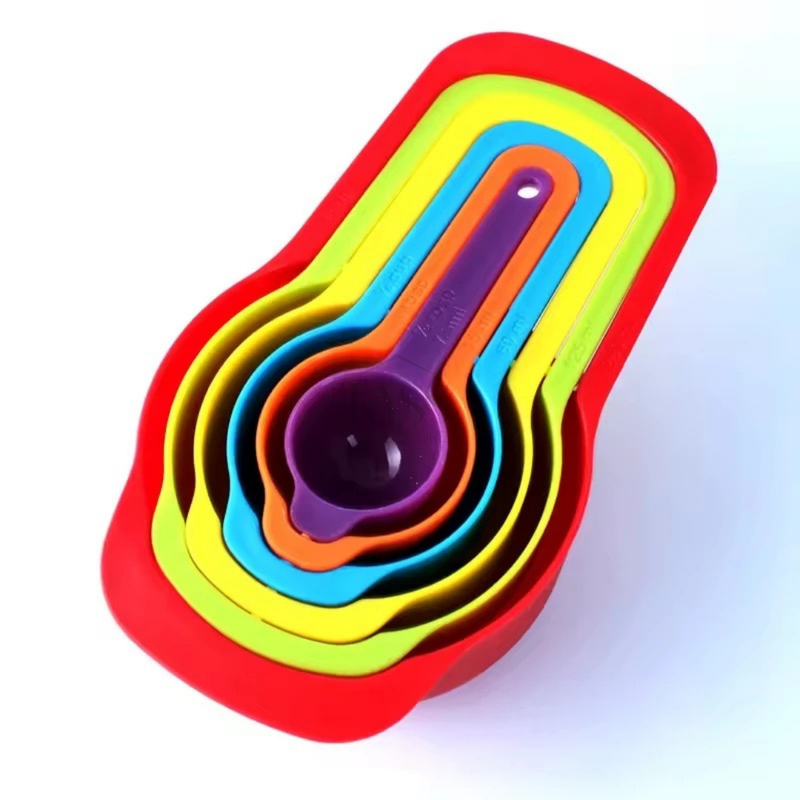 Colorful Nested Measuring Cups Set - 6 Pieces | Accurate Kitchen ...