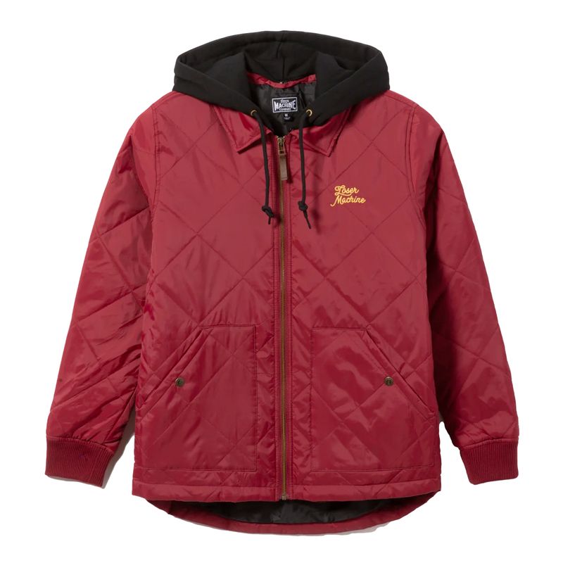 Loser Machine Company Cannon Jacket - Burgundy