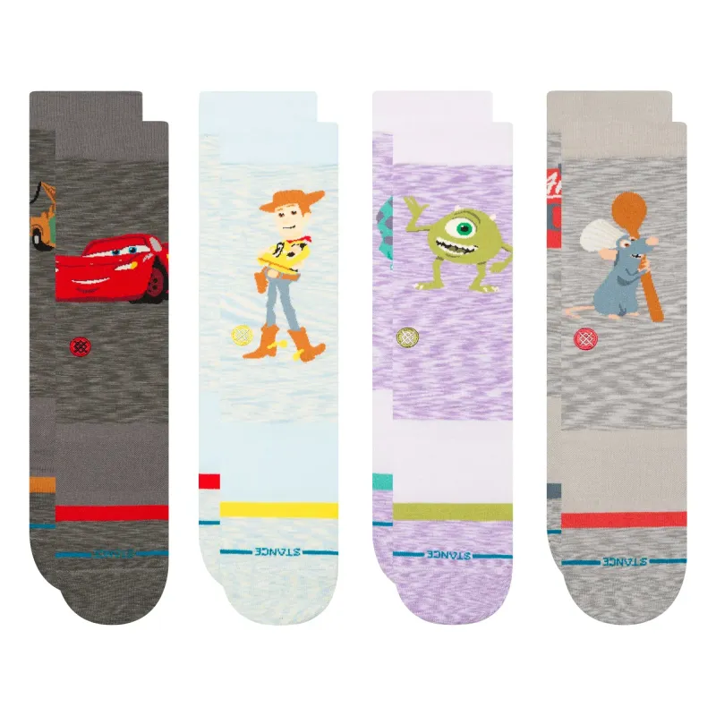 Stance X Pixar Crew Socks Box Set - Multi