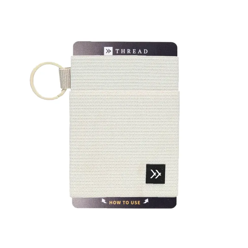 Thread Elastic Wallet - Off White