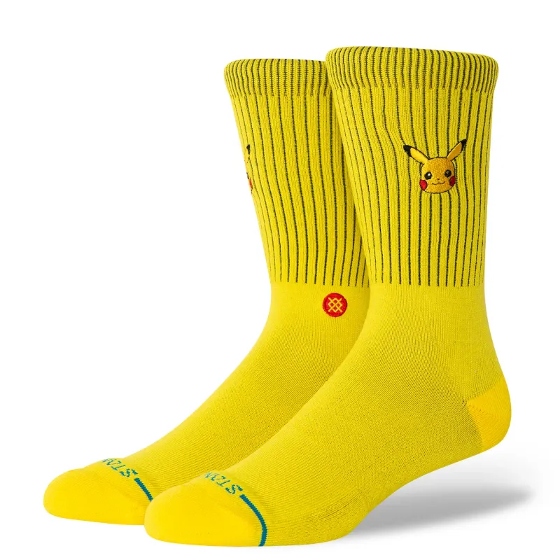 Stance x Pokémon Pikachu Crew Socks | MODA3
