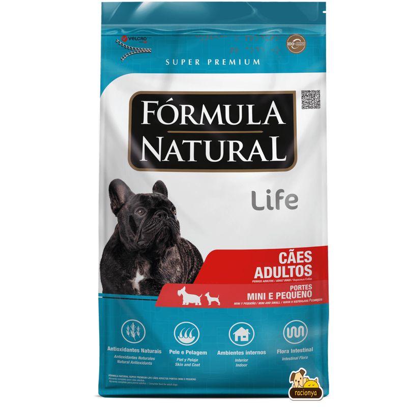 FORMULA NATURAL LIFE ADULTO RAZA PEQUEÑA 15 KG