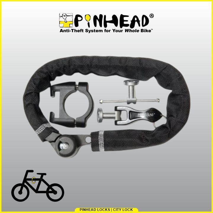 Secure Your Ride: Hinged Closure Frame Lock with Hidden Key-way Entry ...