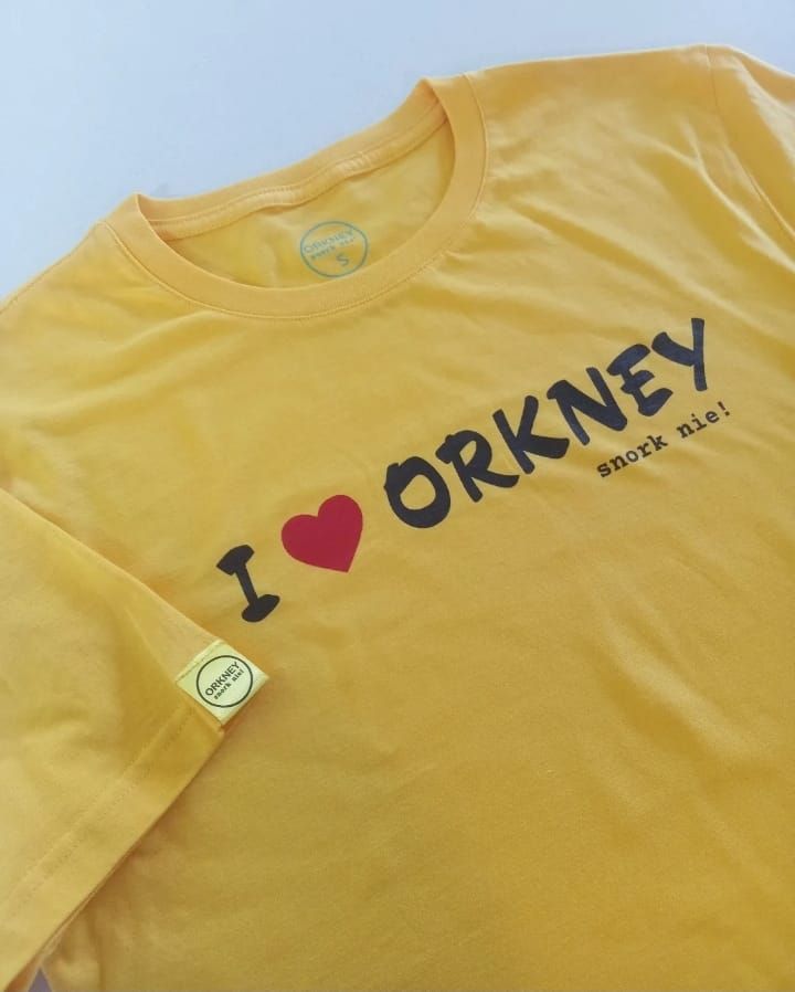 I love Orkney t-hemde.