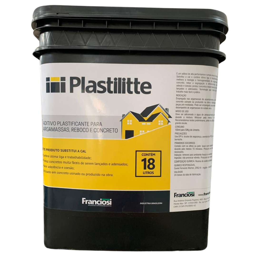 Aditivo Plastificante Plastilite – Loja – Franciosi