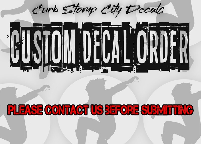 Custom Decal Orders