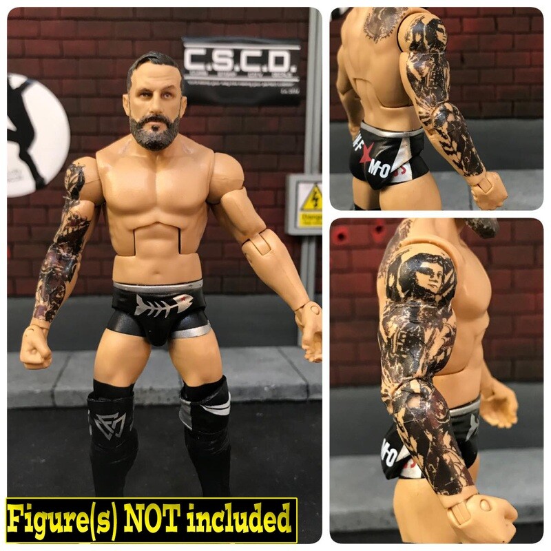 Bobby Fish: New Arm Sleeve Tattoo