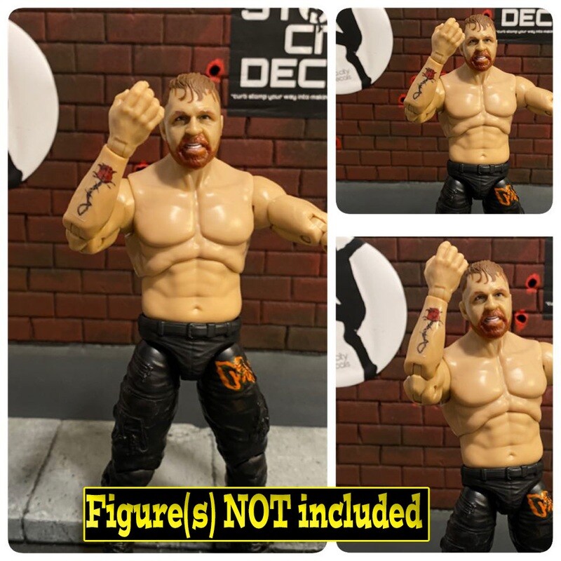 Jon Moxley Tattoo ONLY (Rose)