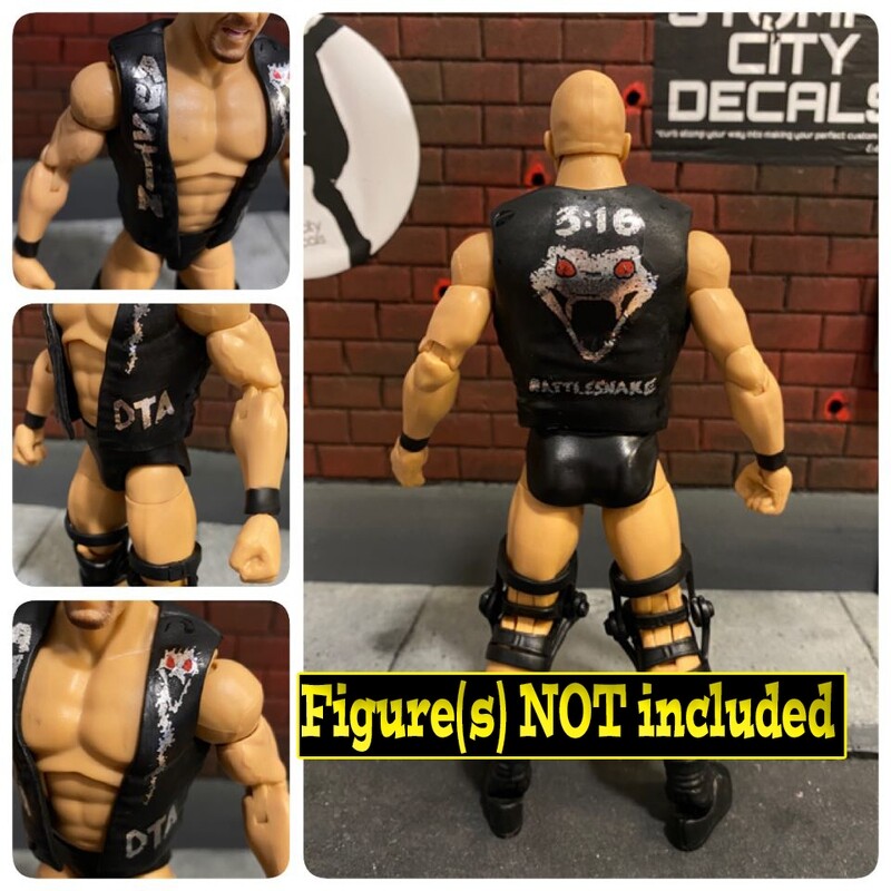 Stone Cold Vest Design: Rattlesnake