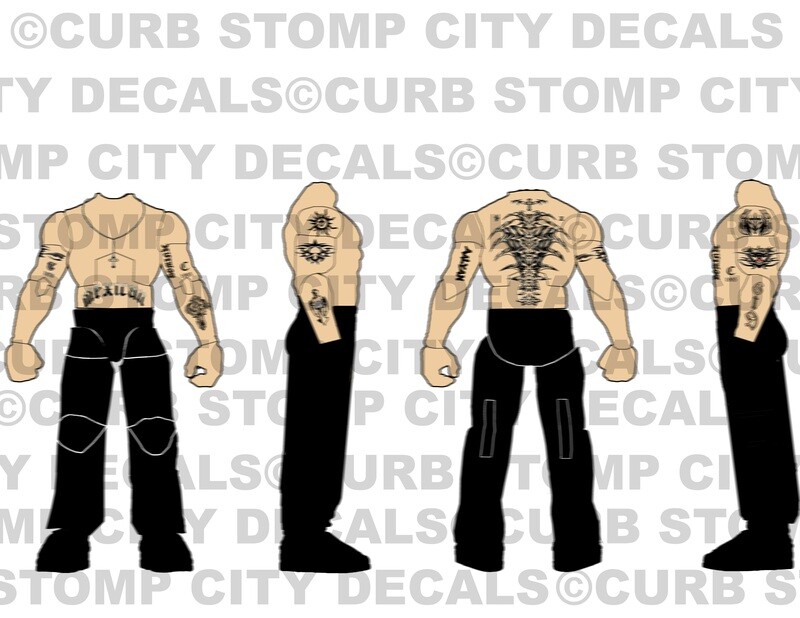 Rey Mysterio: Early Tattoos v2
