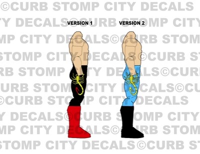 Curb Stomp City Custom Decals