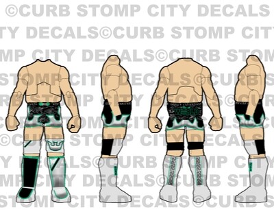 Curb Stomp City Custom Decals
