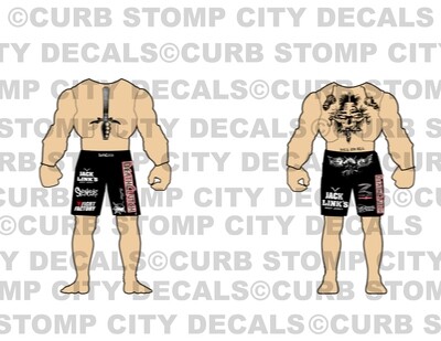 Curb Stomp City Custom Decals