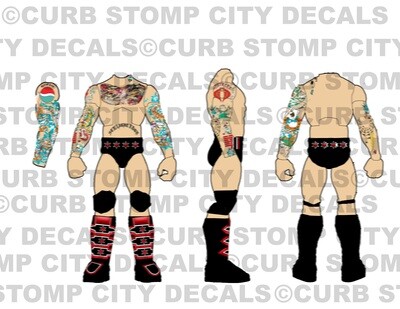 Curb Stomp City Custom Decals