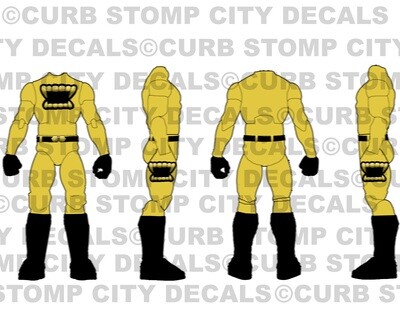 Curb Stomp City Custom Decals