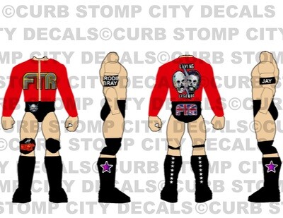 Curb Stomp City Custom Decals