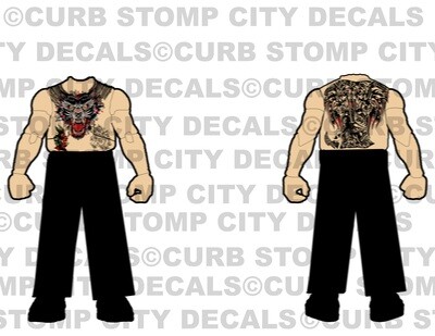 Curb Stomp City Custom Decals