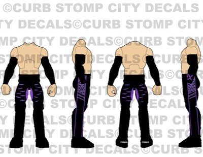 Curb Stomp City Custom Decals