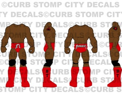 Curb Stomp City Custom Decals