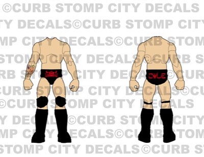 Curb Stomp City Custom Decals