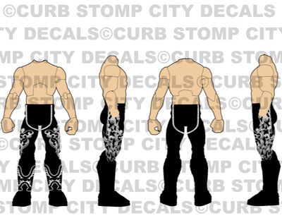 Curb Stomp City Custom Decals