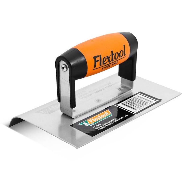 Flextool FT47003S-UNIT 175mm x 112mm Bull Nose Concrete Edger 25mm Radius