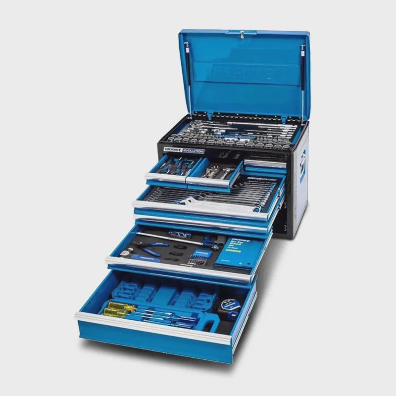 KINCROME P1705 Evolution TFL Tool Chest Kit 207 Piece 7 Drawer Deep