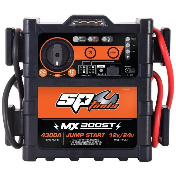SP Tools SP61097 - Jump Starter / Power Bank - 43000A - 12V/24V - MX Boost