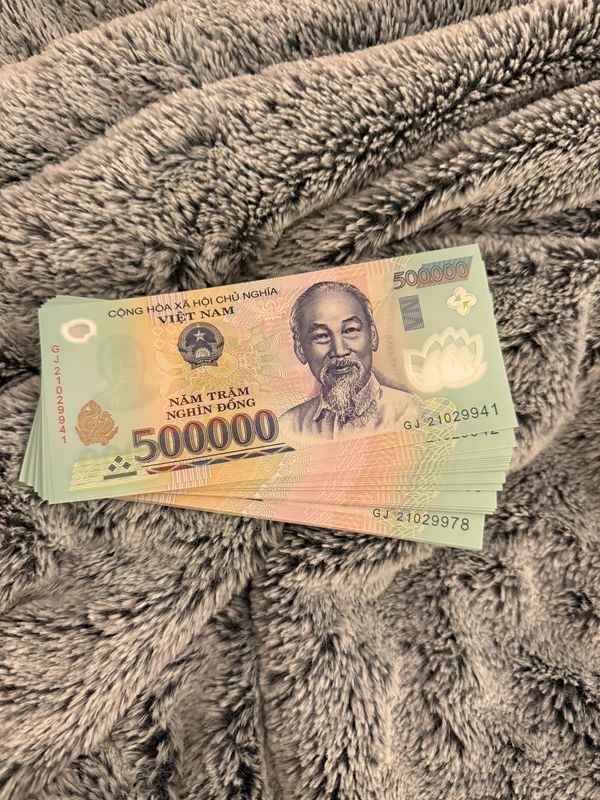 30M VIETNAMESE VND DONG NEW UNCIRCULATED BLACK LIGHT UV-VERIFIED ...