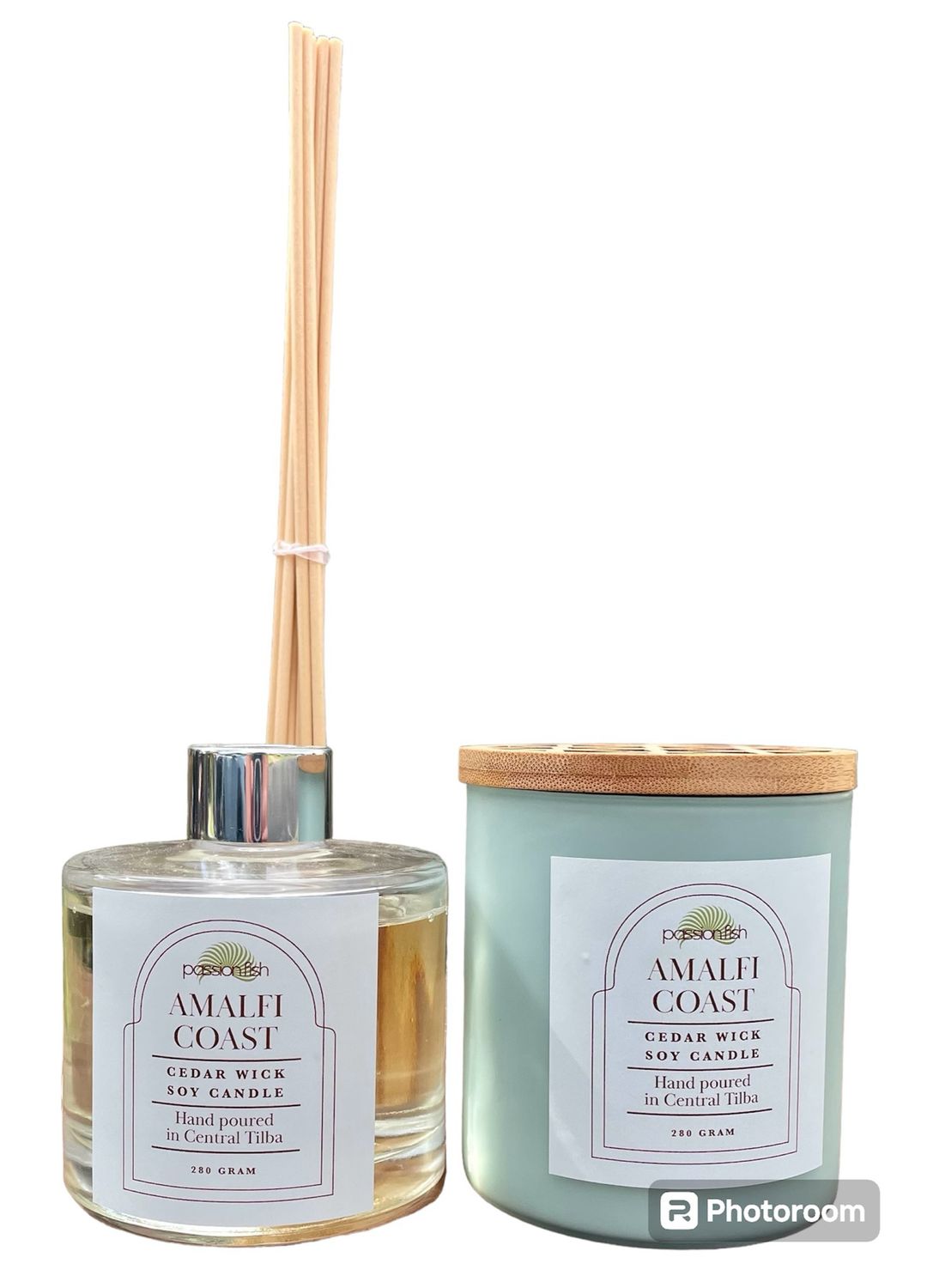 Amalfi Coast Woodwick Jar & Reed Diffuser