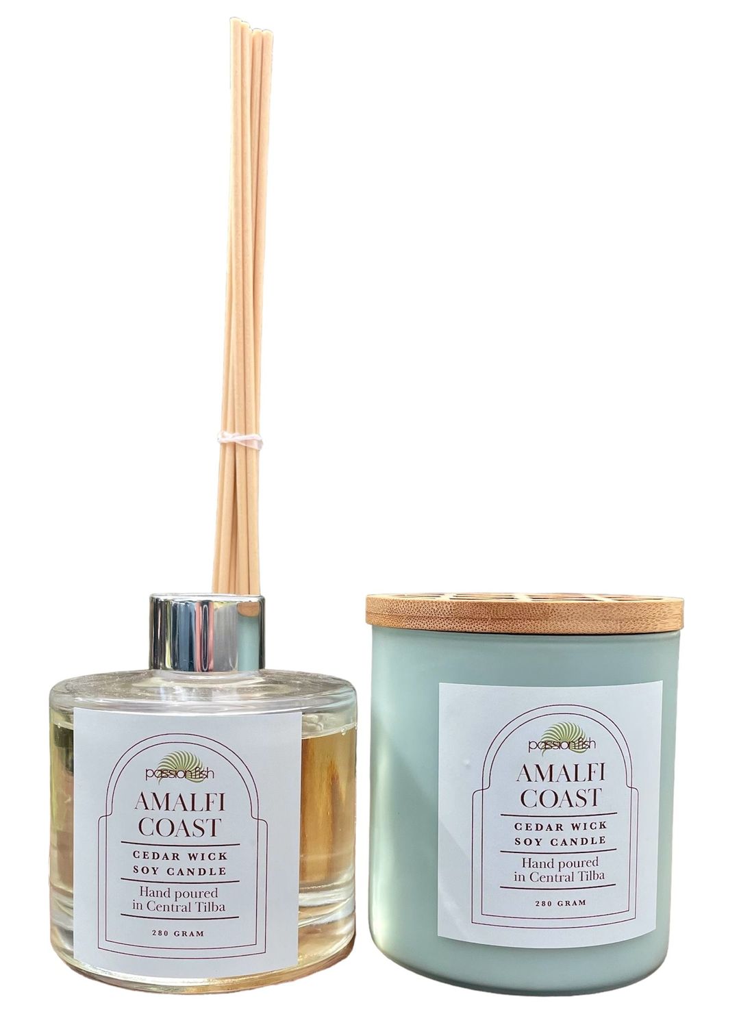 Amalfi Coast Cedarwick Jar & Reed Diffuser