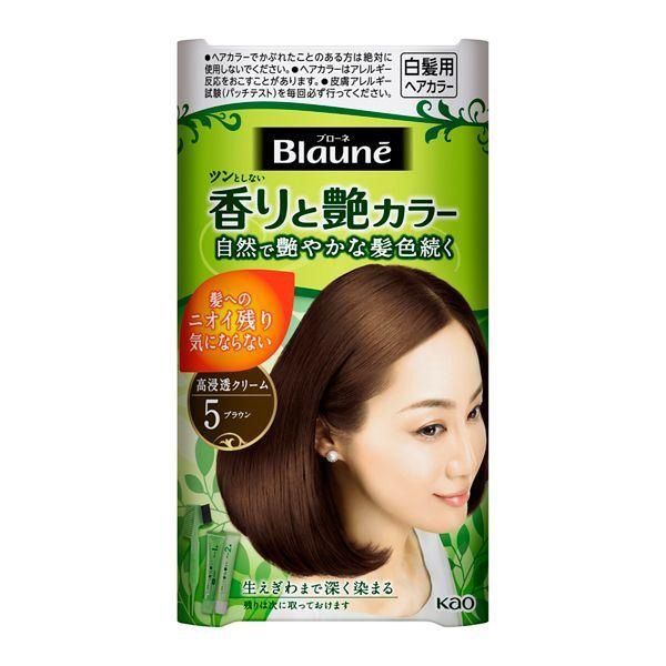 Kao Blaune Fragrance And Luster Color Cream 05 Brown