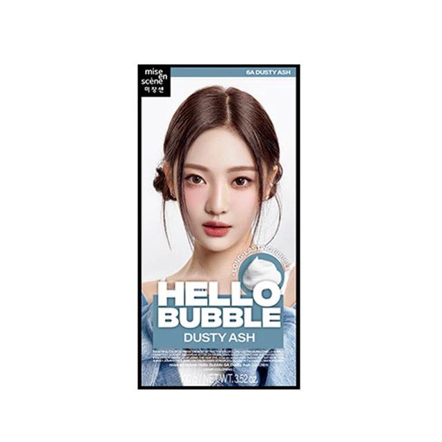 Mise En Scene Hello Bubble Hair Foam Color #6A Dusty Ash