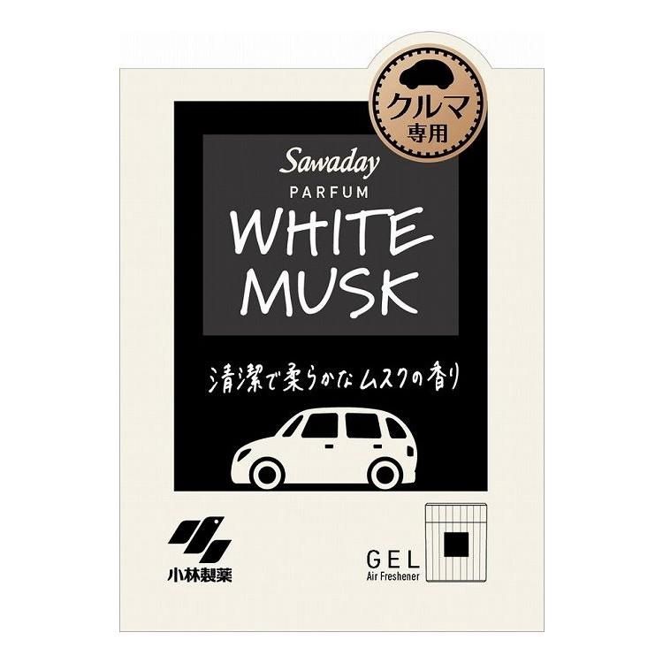 Kobayashi Sawaday Car Gel Parfum White Musk