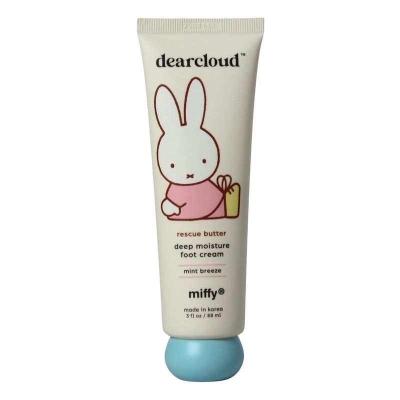 Dearcloud Miffy Deep Moisture Rescue Butter Foot Cream (Mint Breeze) 88ml