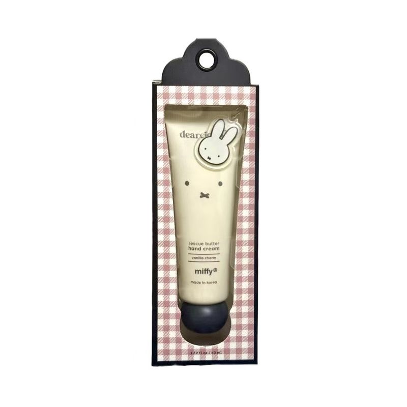 Dearcloud Miffy Rescue Butter Hand Cream with Charm (Vanilla) Limited