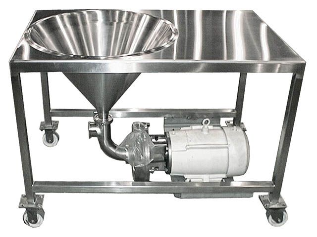 Powder Funnel Tables | Products | Koss Industrial