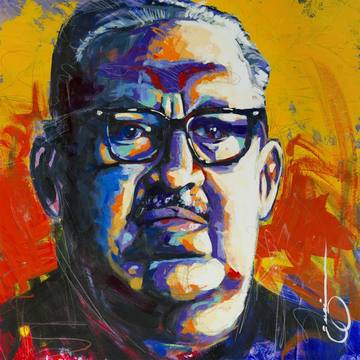 THURGOOD MARSHALL ART PAINTING | EUGI ARTWORKS