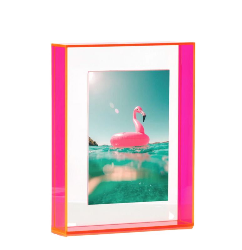 FLOATING NEON PHOTO FRAMES