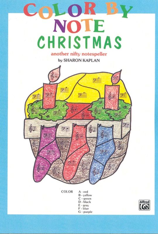 Color by Note Christmas Notespeller