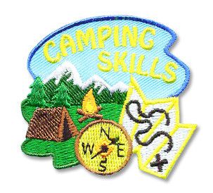 Camping Skills Fun Patch