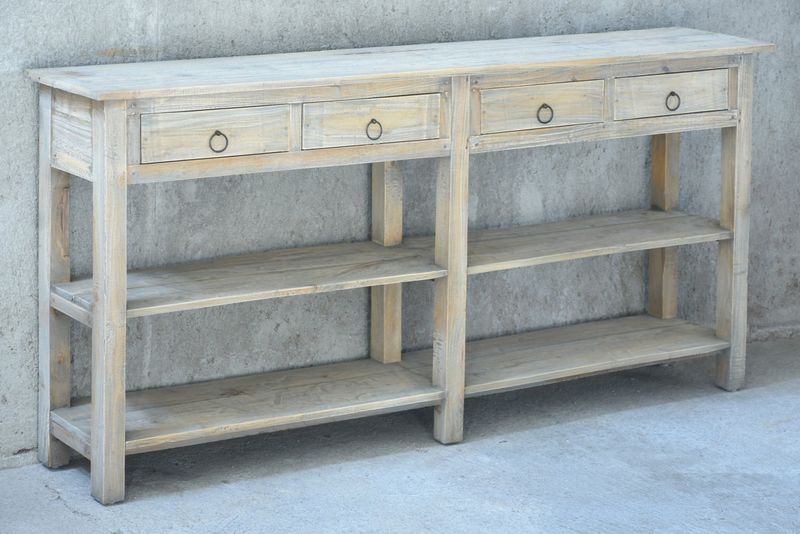 DOUBLE CONSOLE TABLE