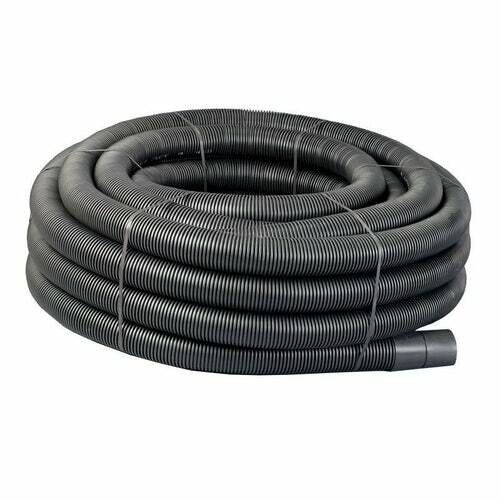 94/110mm Black Twinwall Duct x 50mtrs