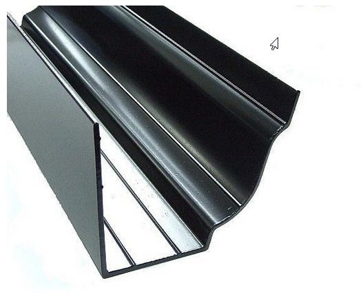 Extruded Aluminium Gutter