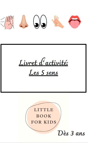 Livret d’activité « les 5 sens » PDF